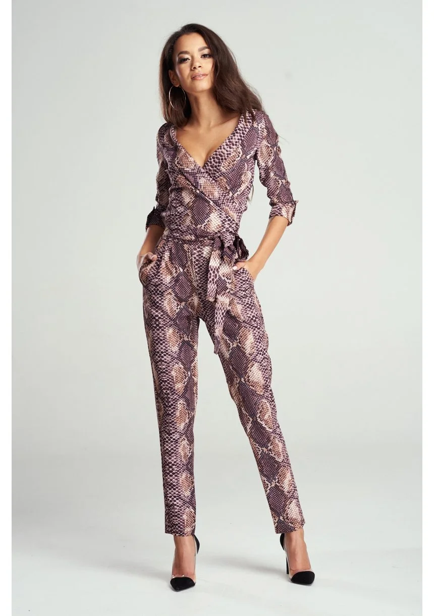 SNAKE PRINT JUMPSUIT - Mosquito