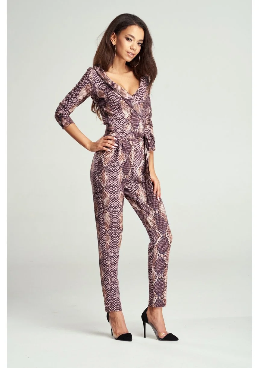 SNAKE PRINT JUMPSUIT - Mosquito