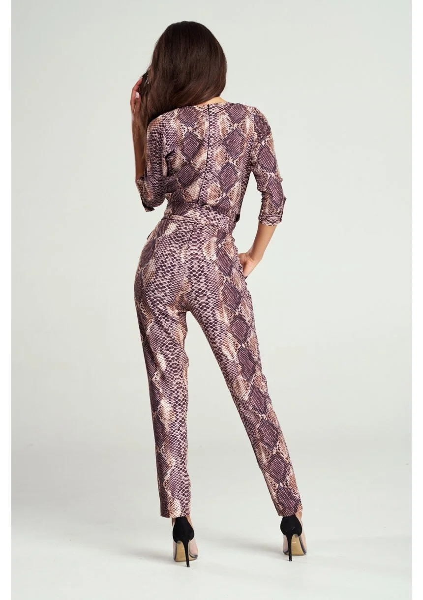 SNAKE PRINT JUMPSUIT - Mosquito